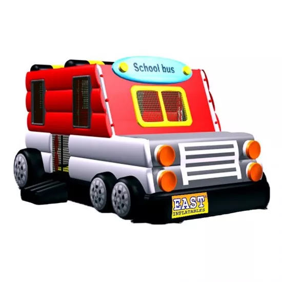 School Bus Inflatable House For Sale